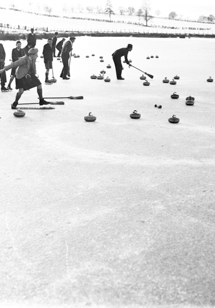 Old Curling Pond, Wester Tullochcurran - Cateran Ecomuseum